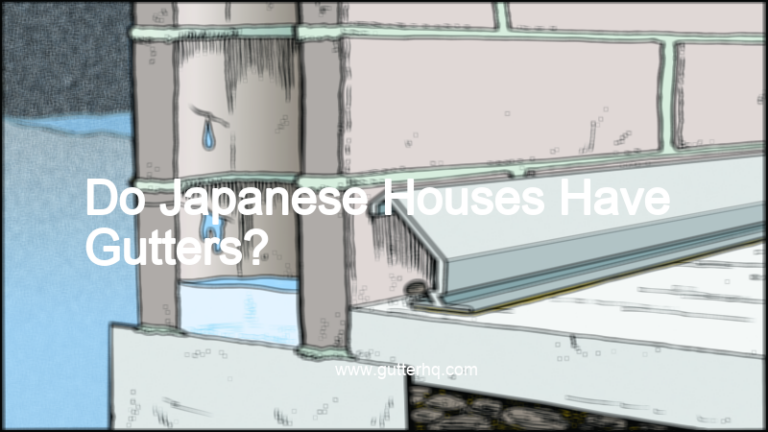 Do Japanese Houses Have Gutters? - Gutter HQ